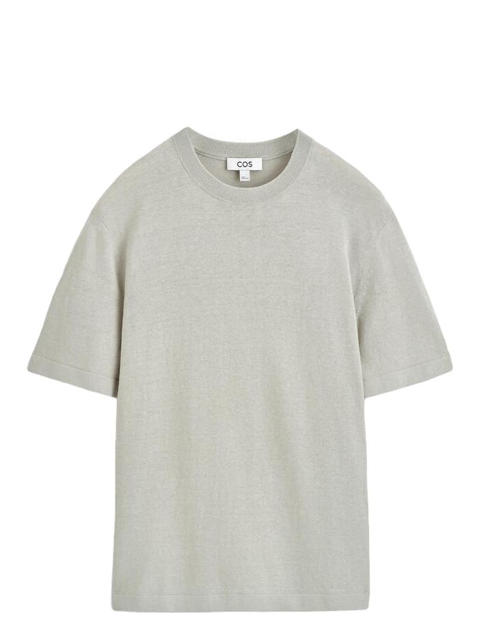 COS knitted linen t-shirt